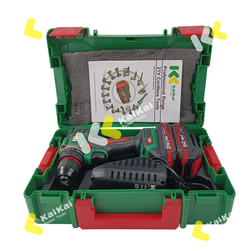 Brushless 2-speed lithium drill