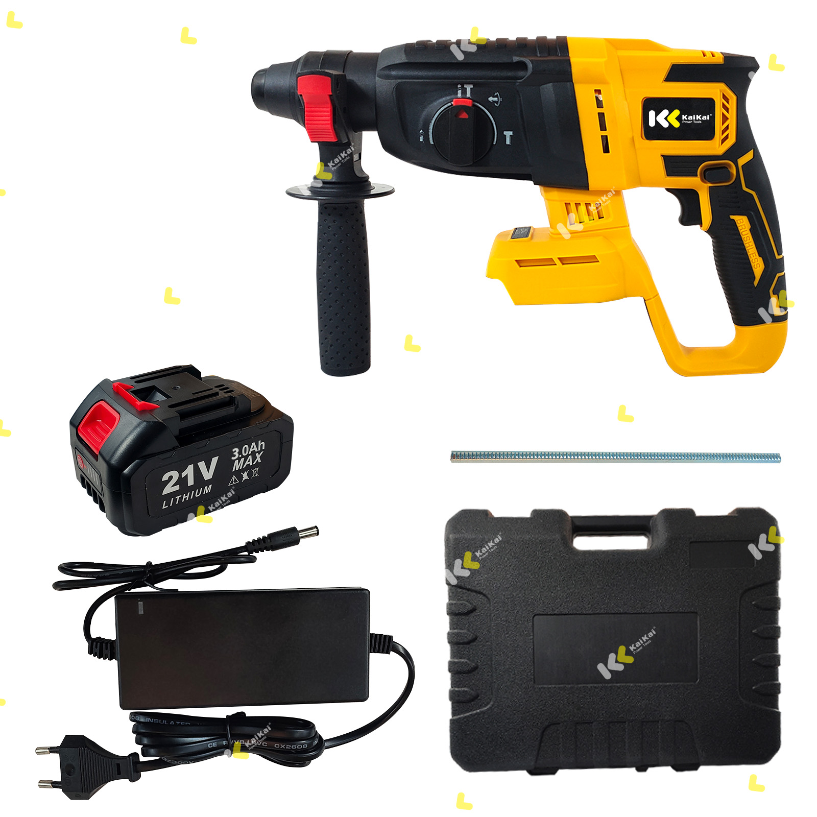 Yellow Rotary Hammer