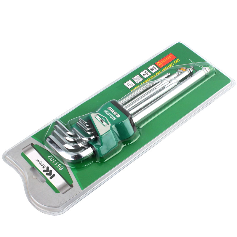 S2 mirror ball point hex key set