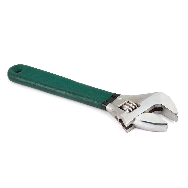 dip plastic handle adjustable wrench